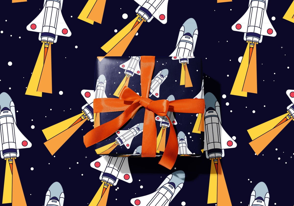 Blast off series! Greetings cards, wrapping paper, tags, stickers ...