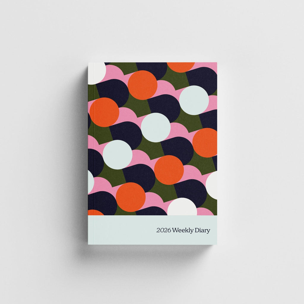 2026 Weekly Dated Diary | Symphony Series 6 | A5 208 pages – Storigraphic