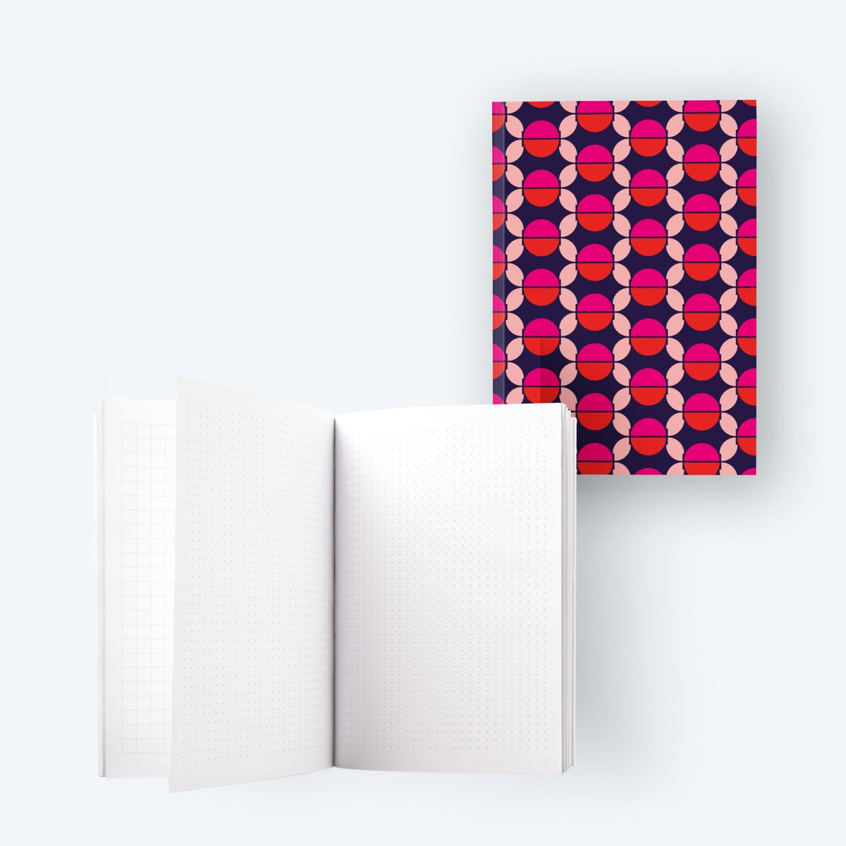 Bullet Journal — Seventies Series — Boho Red 6 — BuJo – Storigraphic