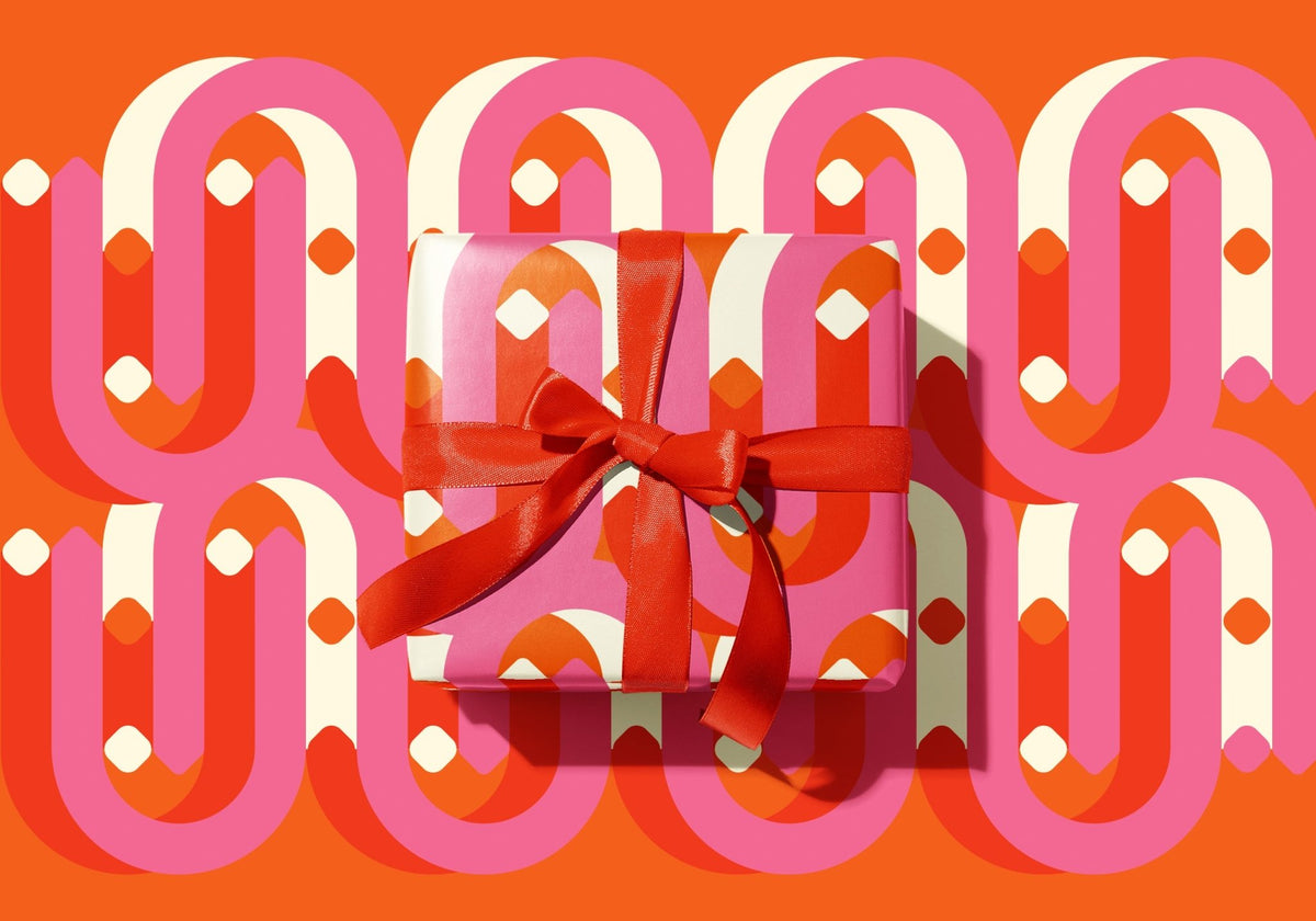 Sessions 5 — Sessions Series — Wrapping Paper and Gift Tag Set ...