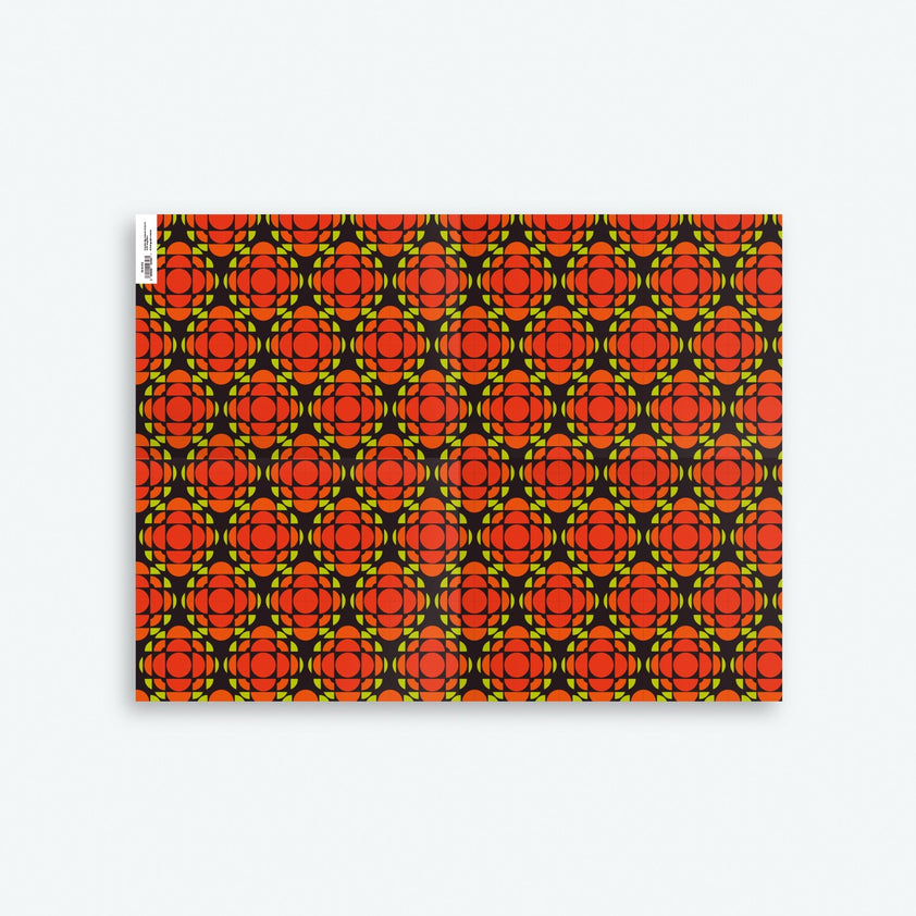 Seventies 2 — Seventies Series — 70s Wrapping Paper and Gift Tag Set ...