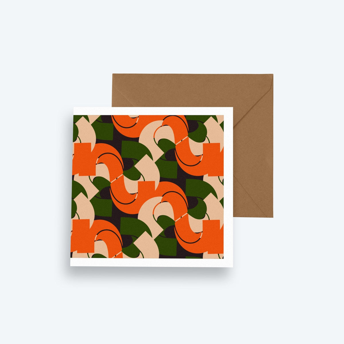 Seventies 5 — Seventies Series — Greeting Card | Blank – Storigraphic