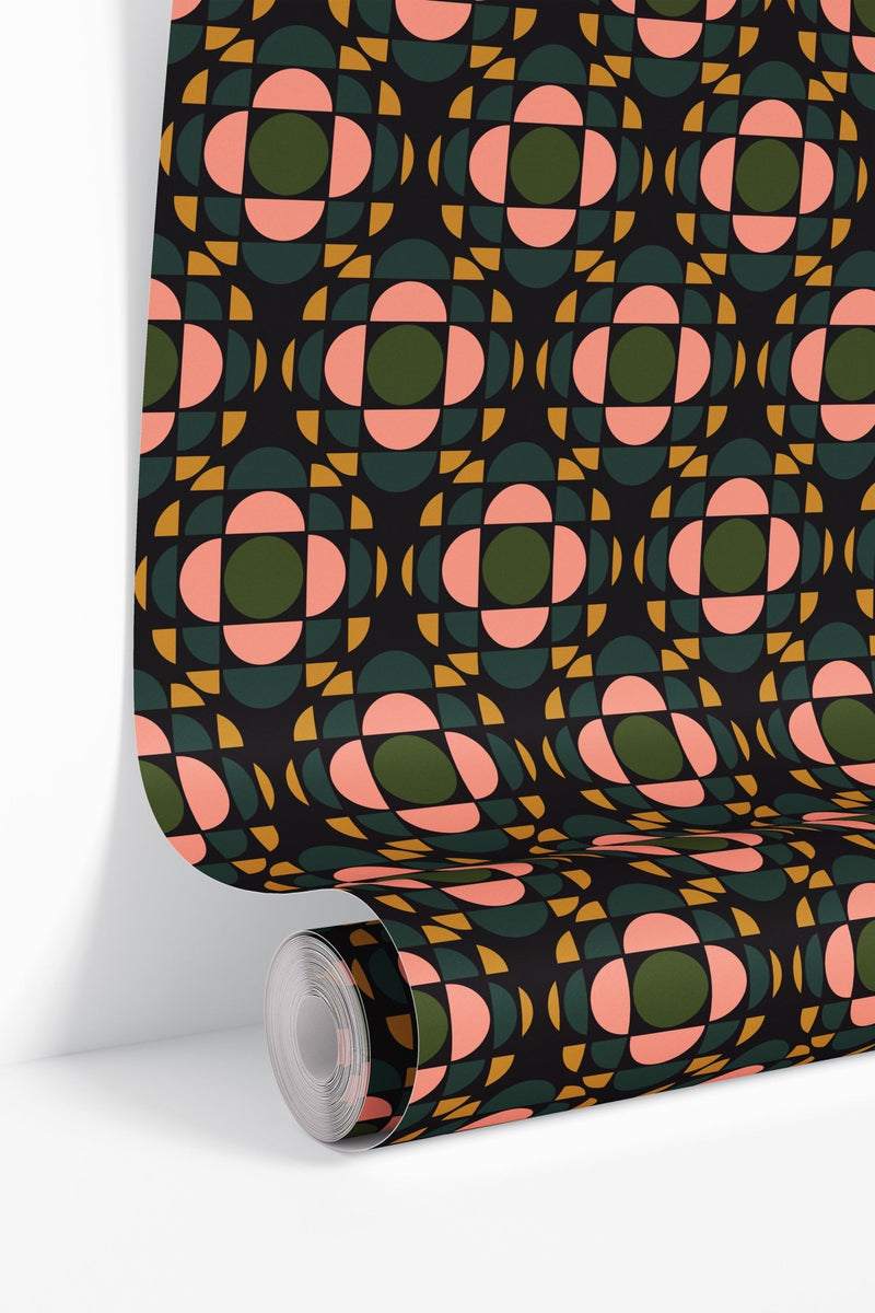 Seventies 7 — Seventies Series — 70s Style 10m Non-Woven Wallpaper ...